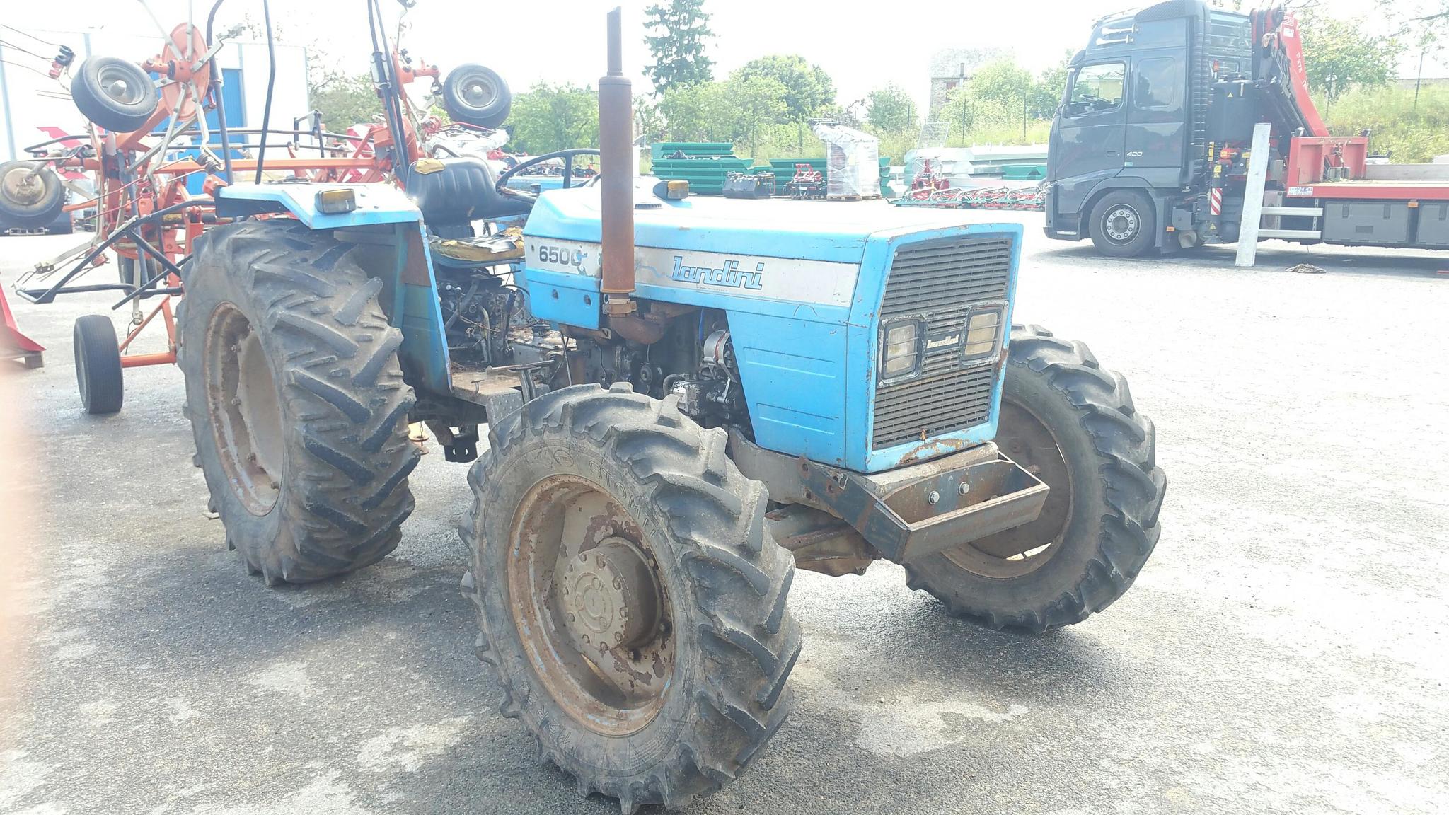 Tracteur agricole Landini 6500 d'occasion en vente sur Marsaleix