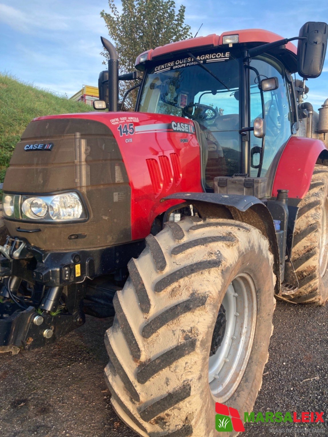 Tracteur agricole Case IH puma 145 cvx d'occasion en vente sur Marsaleix