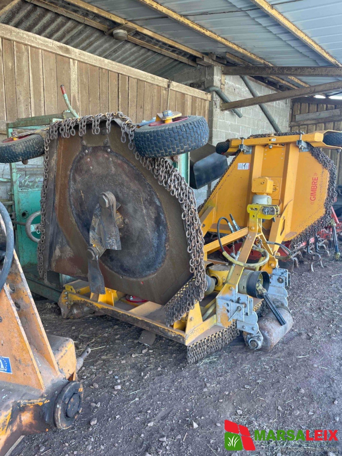 Broyeur à axe vertical GIMBRE GT 4000 d'occasion en vente sur Marsaleix